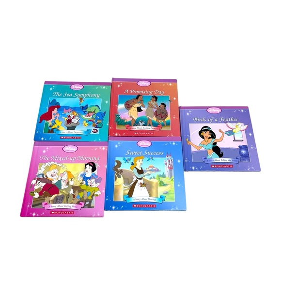 Disney | Other | Disney Princess Storybook Collection 5 Multi Princess ...